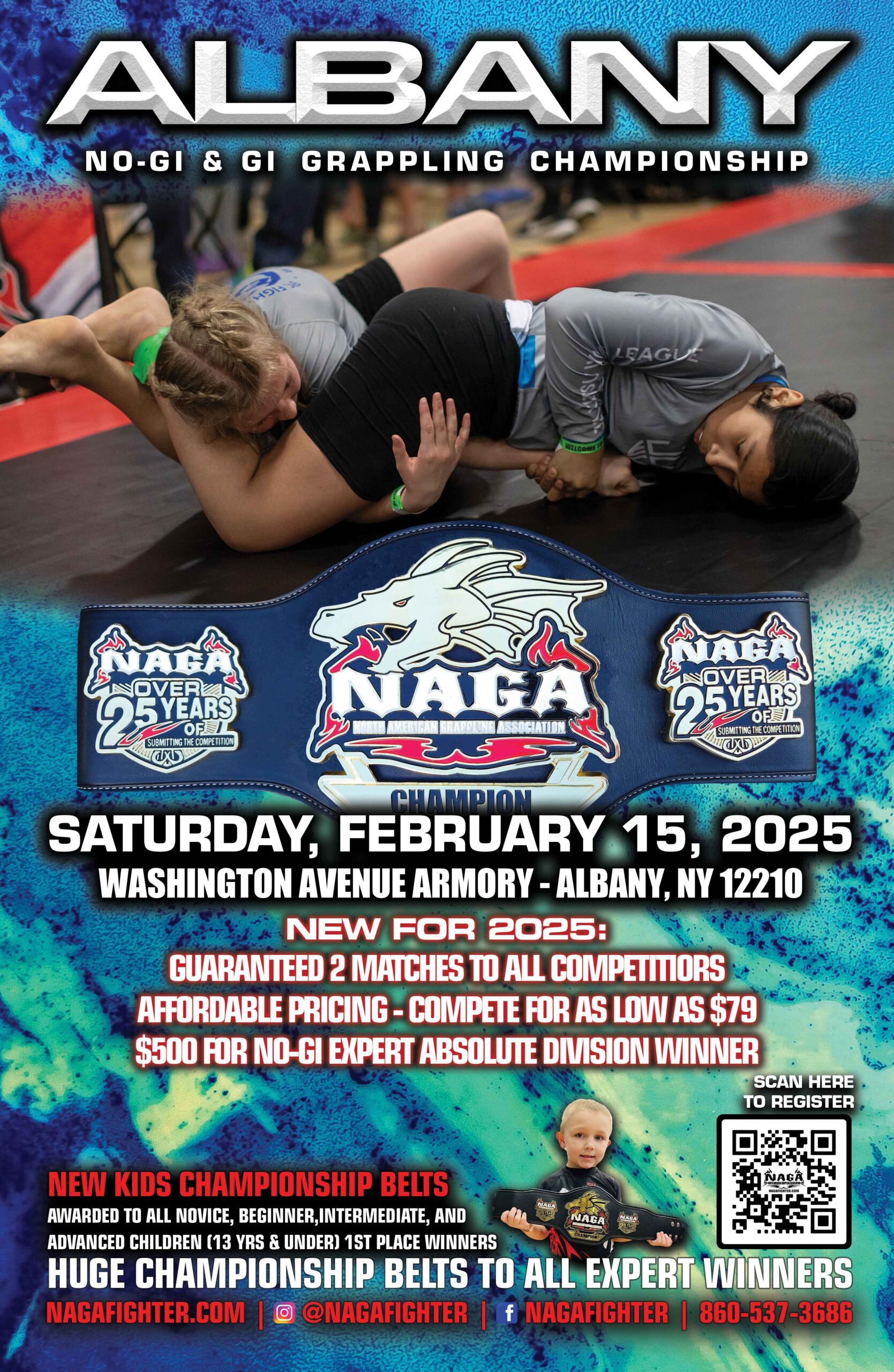 Albany Grappling & BJJ Championship - Albany, NY - NAGA Fighter
