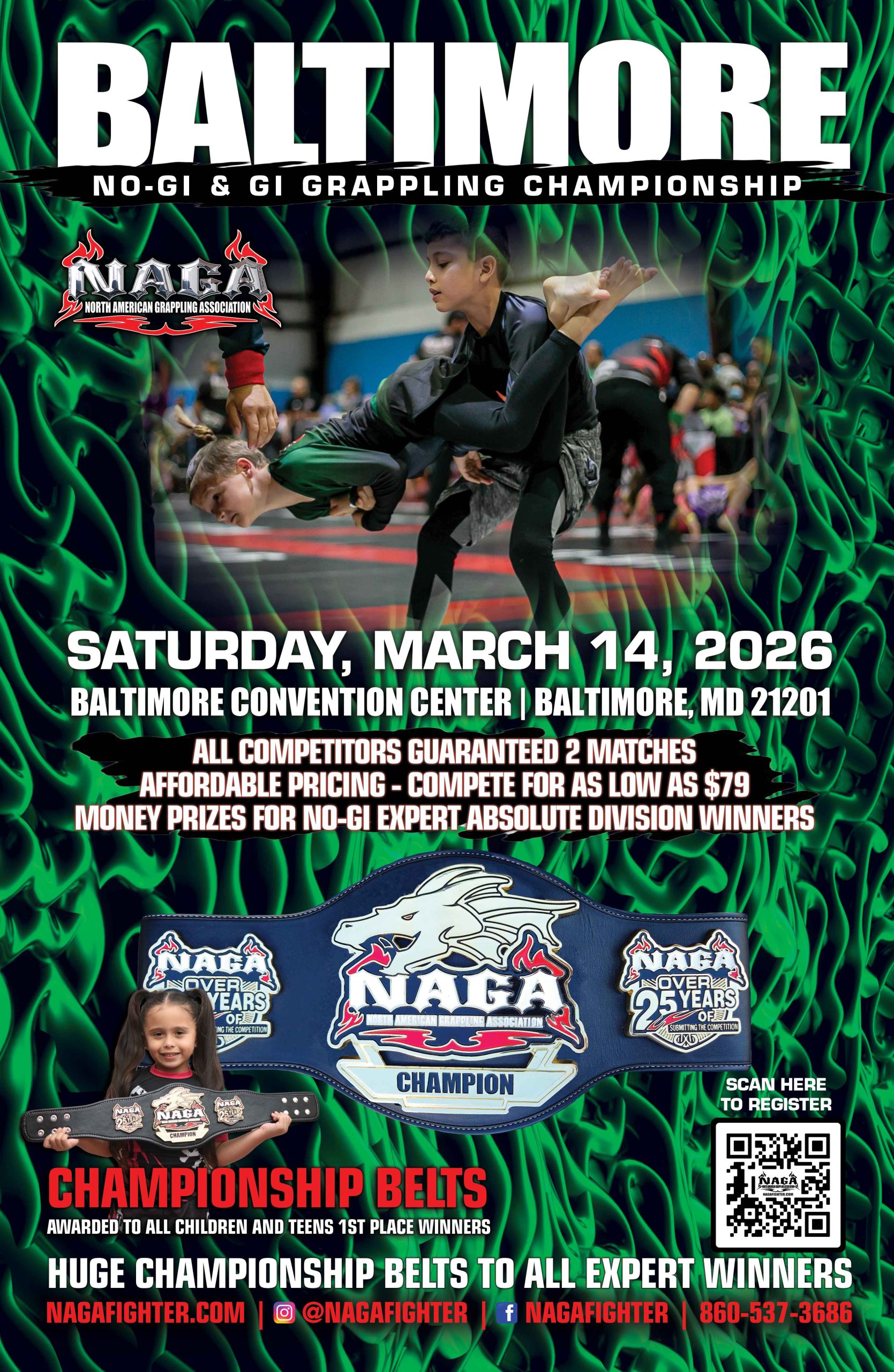 Baltimore Grappling & BJJ Championship - Baltimore, MD - NAGA Fighter