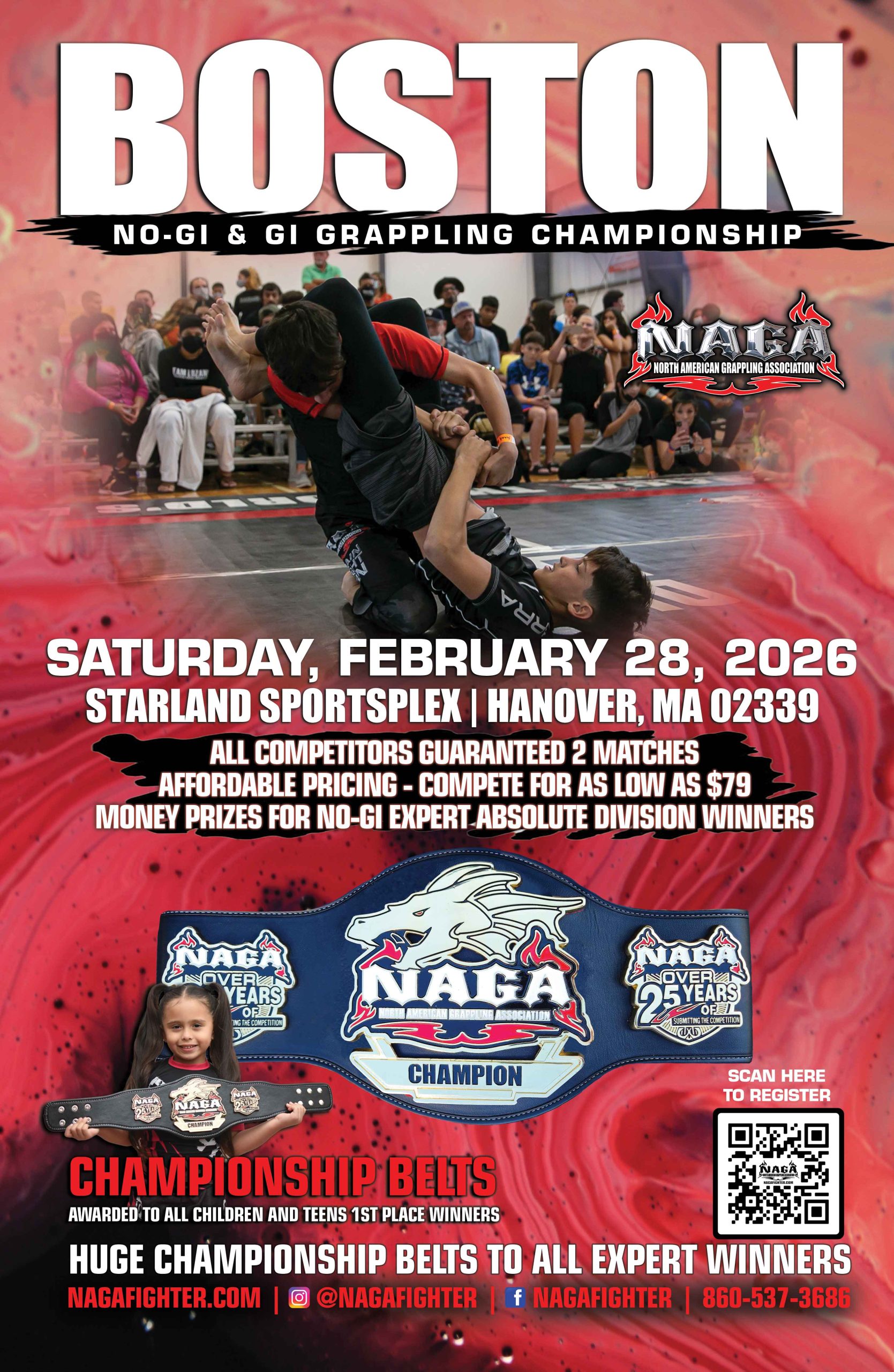 Boston Grappling & BJJ Championship - Boston, MA - NAGA Fighter