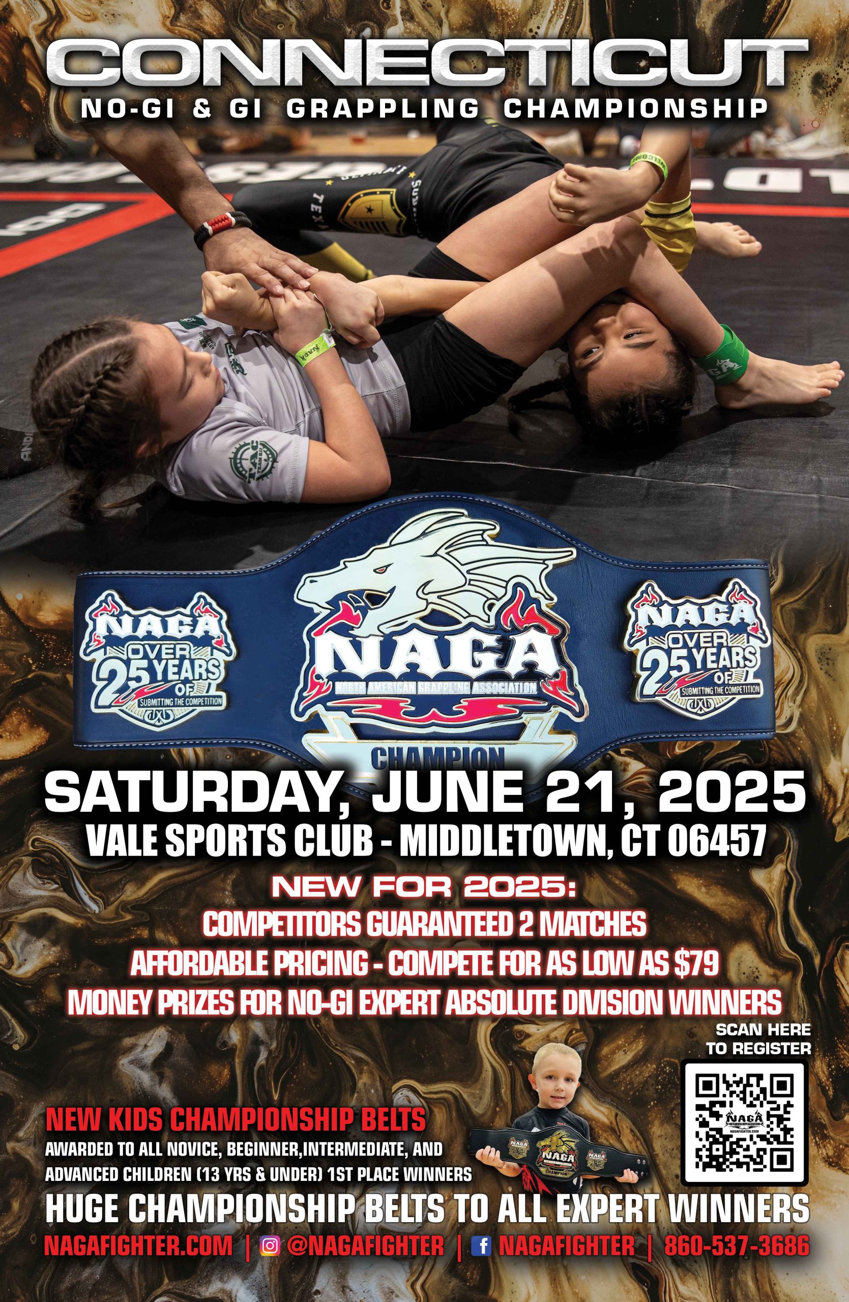 Connecticut Grappling & BJJ Championship - Middletown, CT - NAGA Fighter