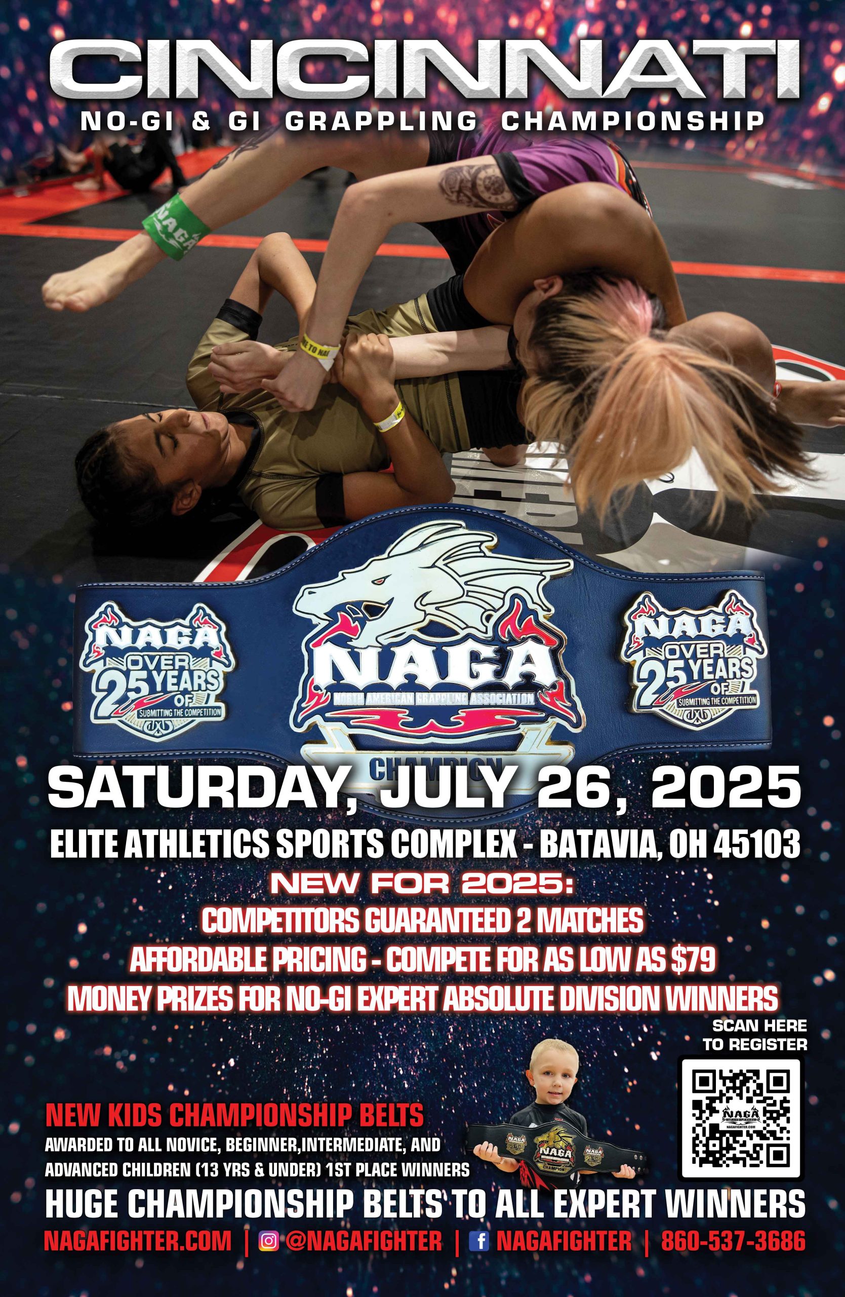 Cincinnati Grappling & BJJ Championship - Batavia, OH - NAGA Fighter