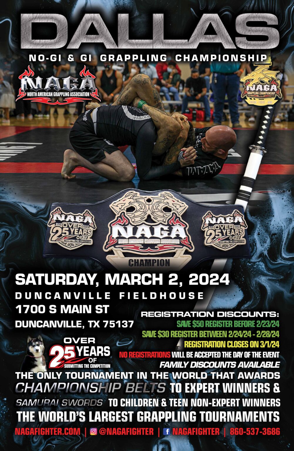 North American Grappling Association - NAGA Fighter