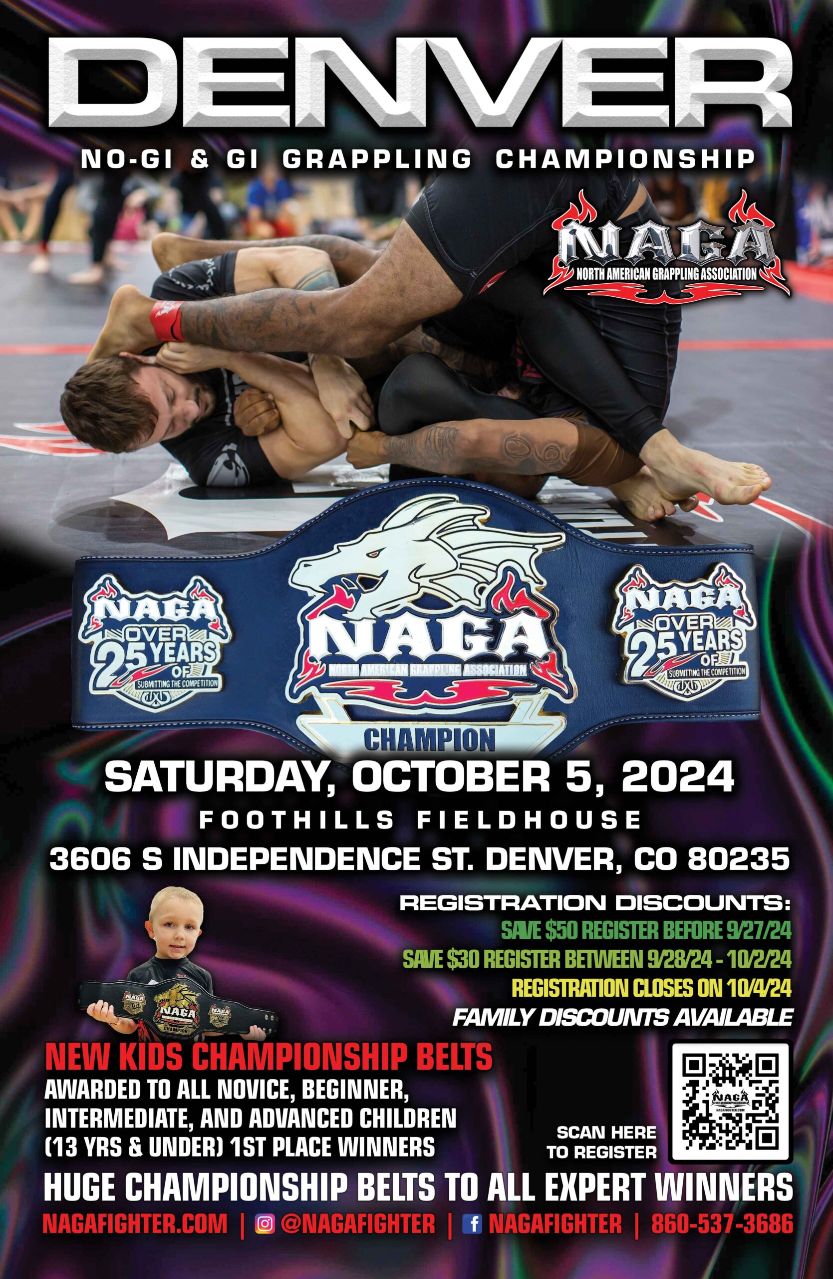 Denver Grappling & BJJ Championship - Denver, CO - NAGA Fighter