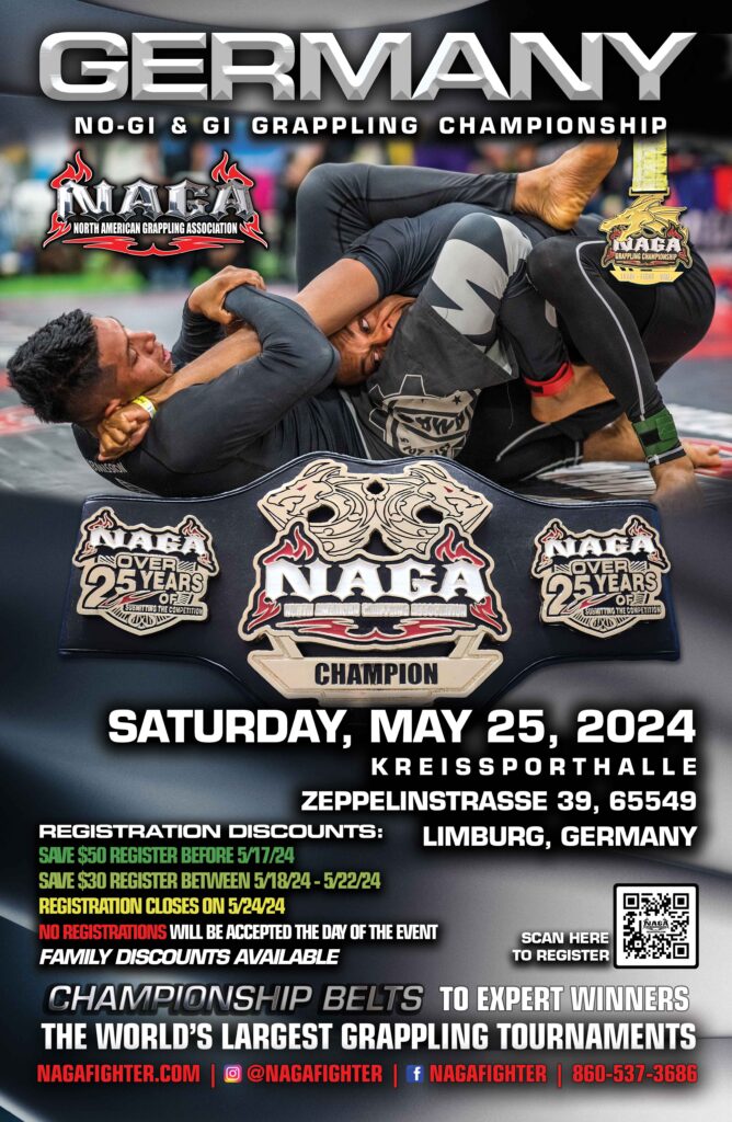 Germany Grappling & BJJ Championship - Limburg, Germany - NAGA Fighter