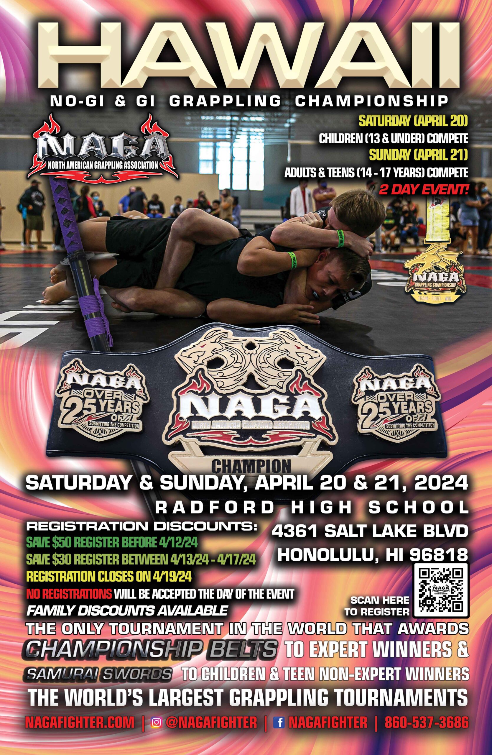Hawaii Grappling & BJJ Championship – Honolulu, HI - NAGA Fighter