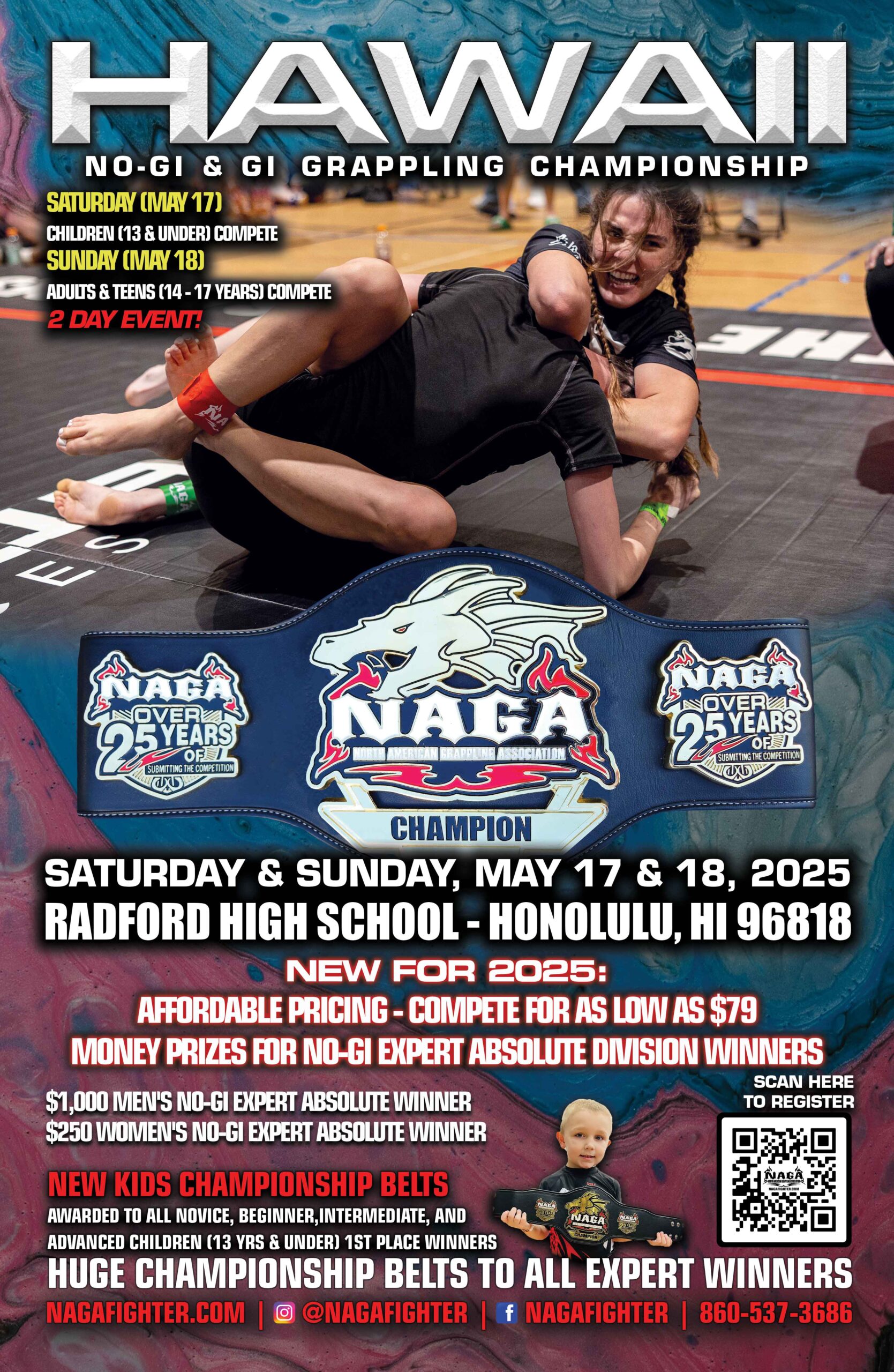 Hawaii Grappling & BJJ Championship - Honolulu, HI - NAGA Fighter