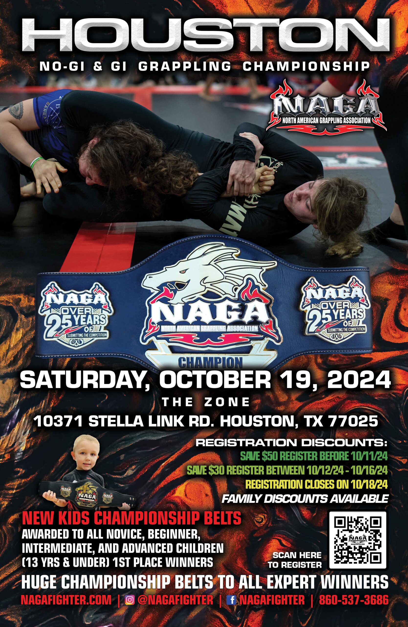 Houston Grappling & BJJ Championship - Houston, TX - NAGA Fighter