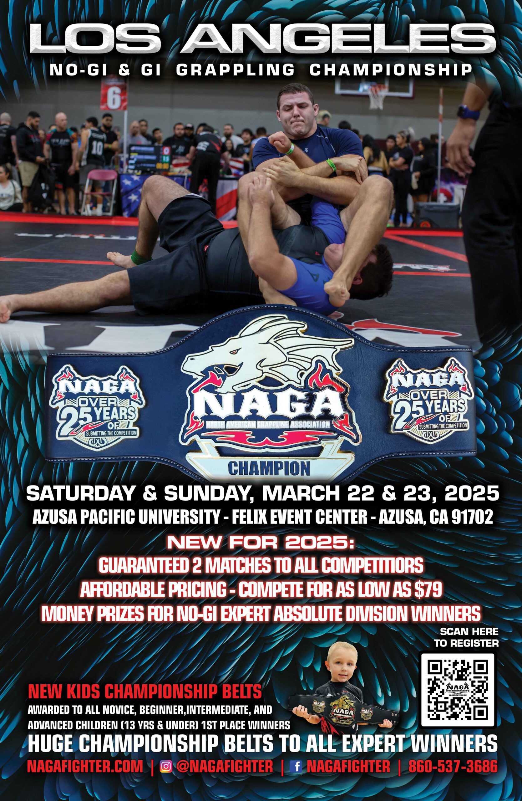 Los Angeles Grappling & BJJ Championship - Los Angeles, CA - NAGA Fighter