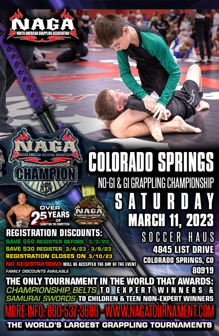 Colorado Springs Grappling & BJJ Championship - CO Springs, CO