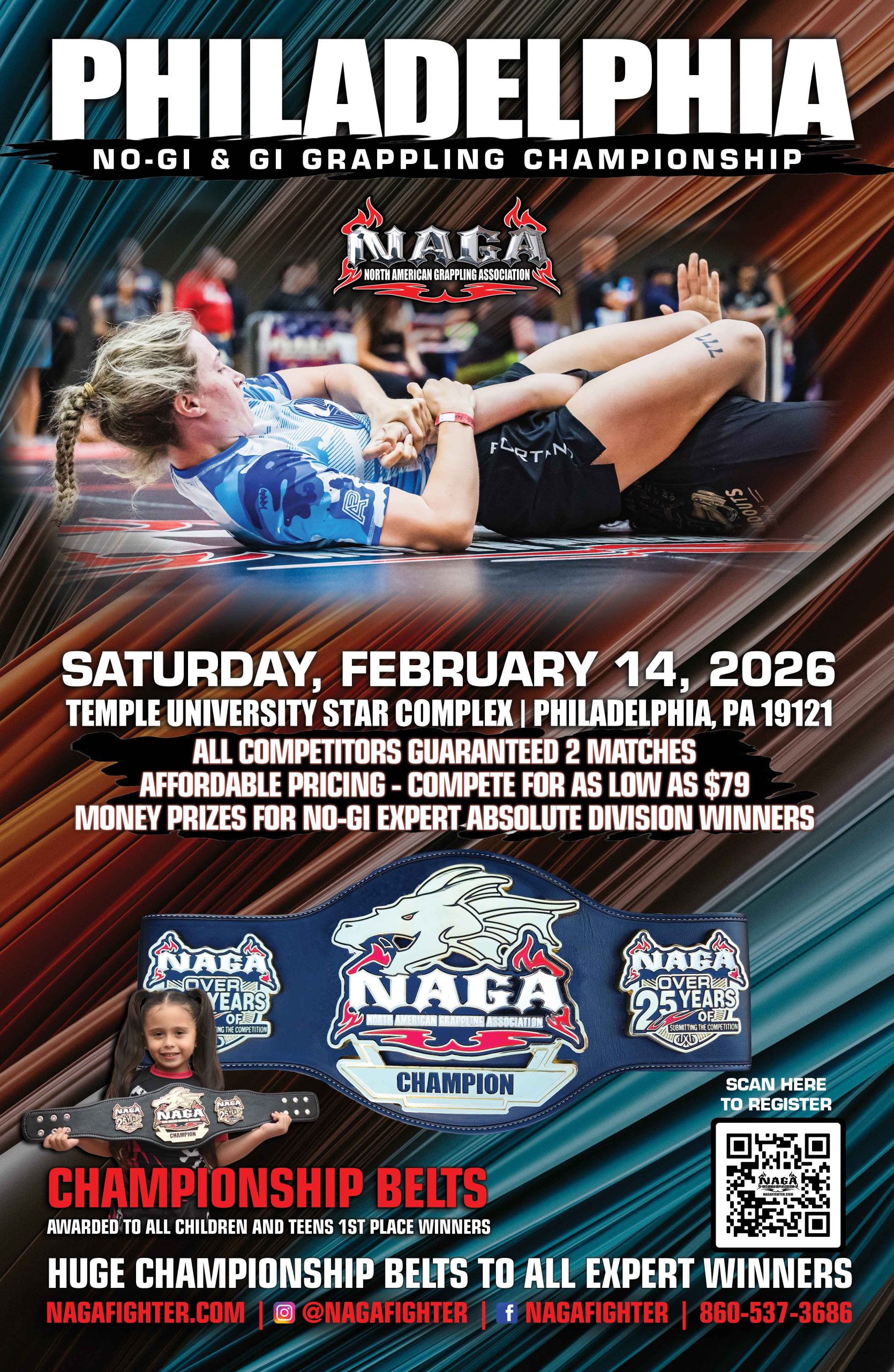 Philadelphia Grappling & BJJ Championship - Philadelphia, PA - NAGA Fighter