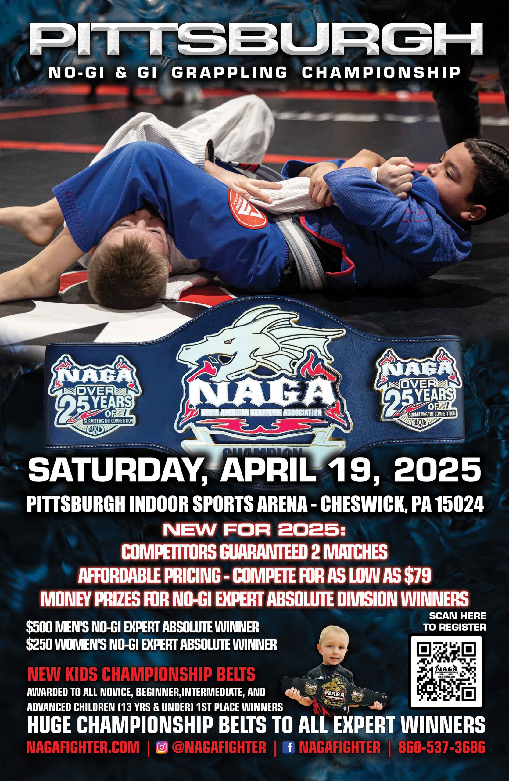 Pittsburgh Grappling & BJJ Championship - Cheswick, PA - NAGA Fighter