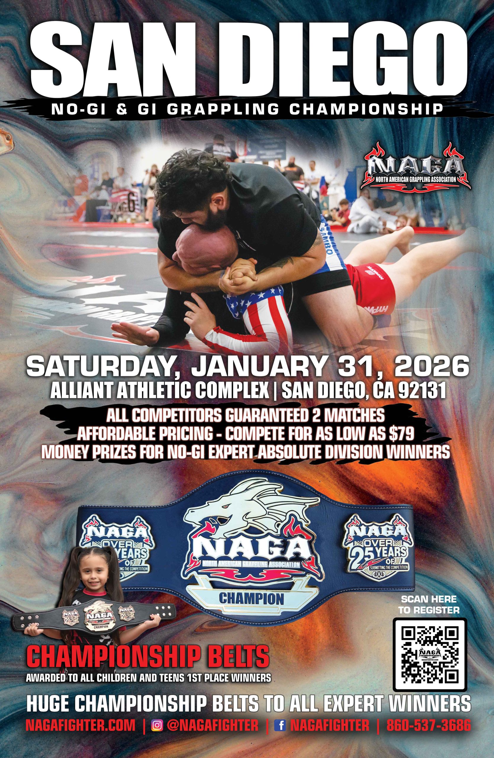 San Diego Grappling & BJJ Championship - San Diego, CA - NAGA Fighter