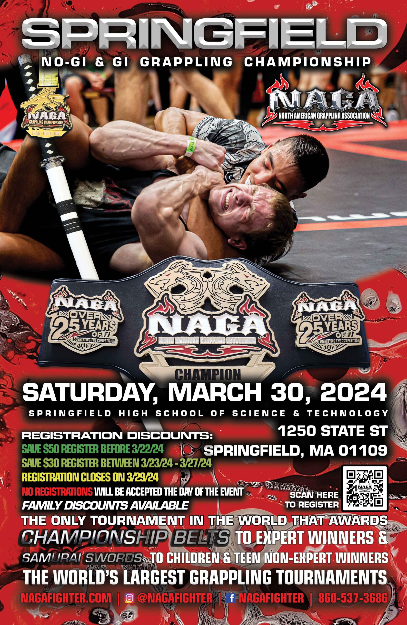 Springfield Grappling & BJJ Championship - Springfield, MA - NAGA Fighter